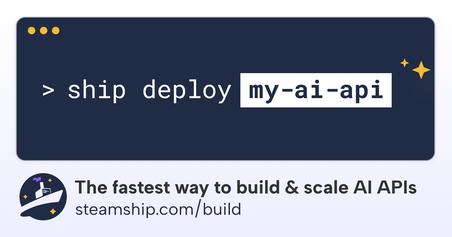 Build, host, and share AI Apps and Agents - Steamship Build, host, and share AI Apps and Agents - Steamship